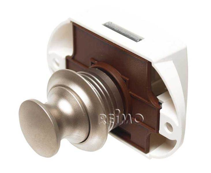 FERMETURE MEUBLE PUSH LOCK ARGENT