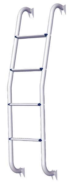 ECHELLE EXTERIEURE OMNISTOR VAN 4 MARCHES 124CM ECHELLE EXTERIEURE OMNISTOR VAN 4 MARCHES 124CM