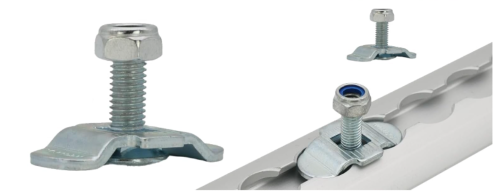 VIS DE SERRAGE KERL M8 acier POUR RAIL D'ARRIMAGE